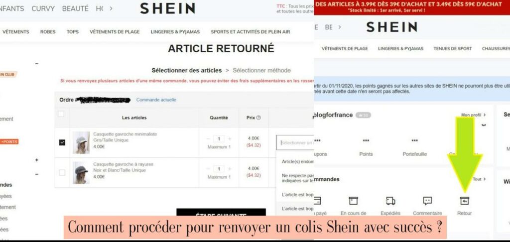 Comment procéder pour renvoyer un colis Shein avec succès ? – ModeHot.com: Votre source ultime ...