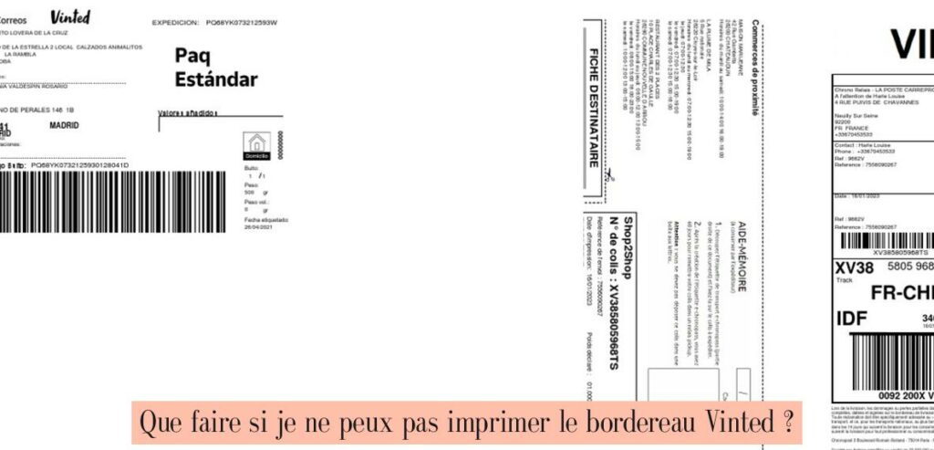 Que faire si je ne peux pas imprimer le bordereau Vinted ? – ModeHot.com: Votre source ultime ...