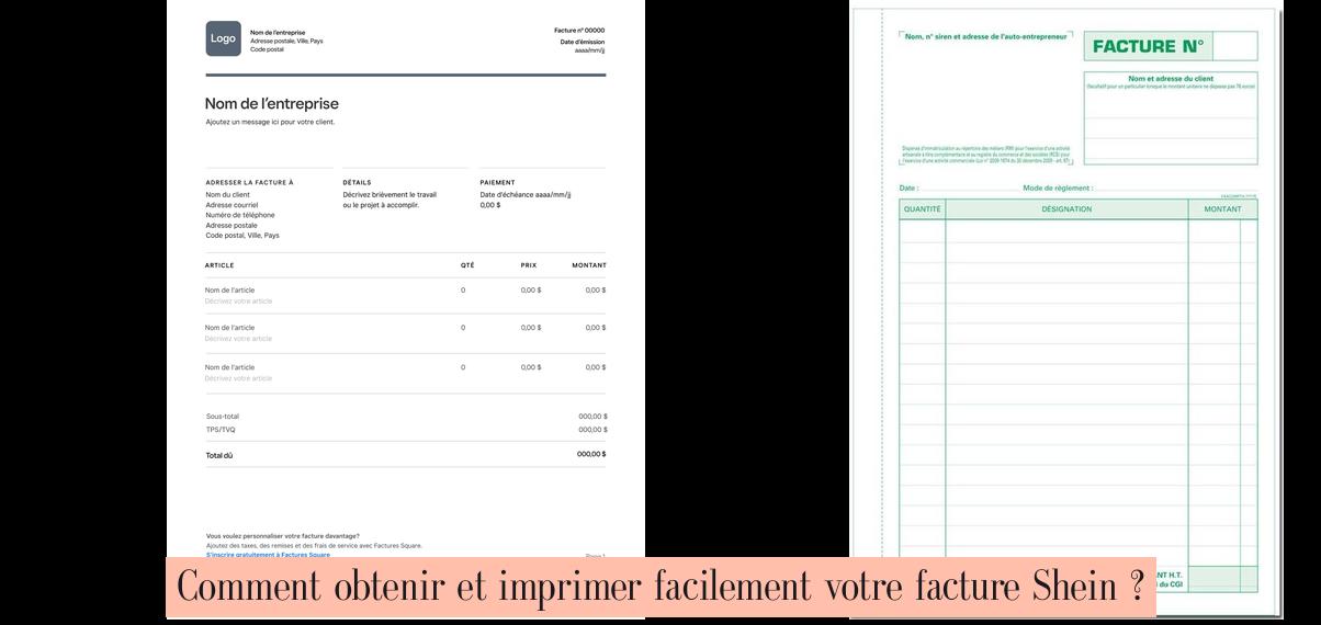 Comment obtenir et imprimer facilement votre facture Shein ? – ModeHot ...