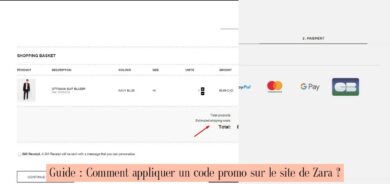Guide : Comment appliquer un code promo sur le site de Zara ? – ModeHot ...