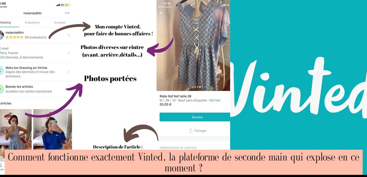 Comment fonctionne exactement Vinted, la plateforme de seconde main qui explose en ce moment ...