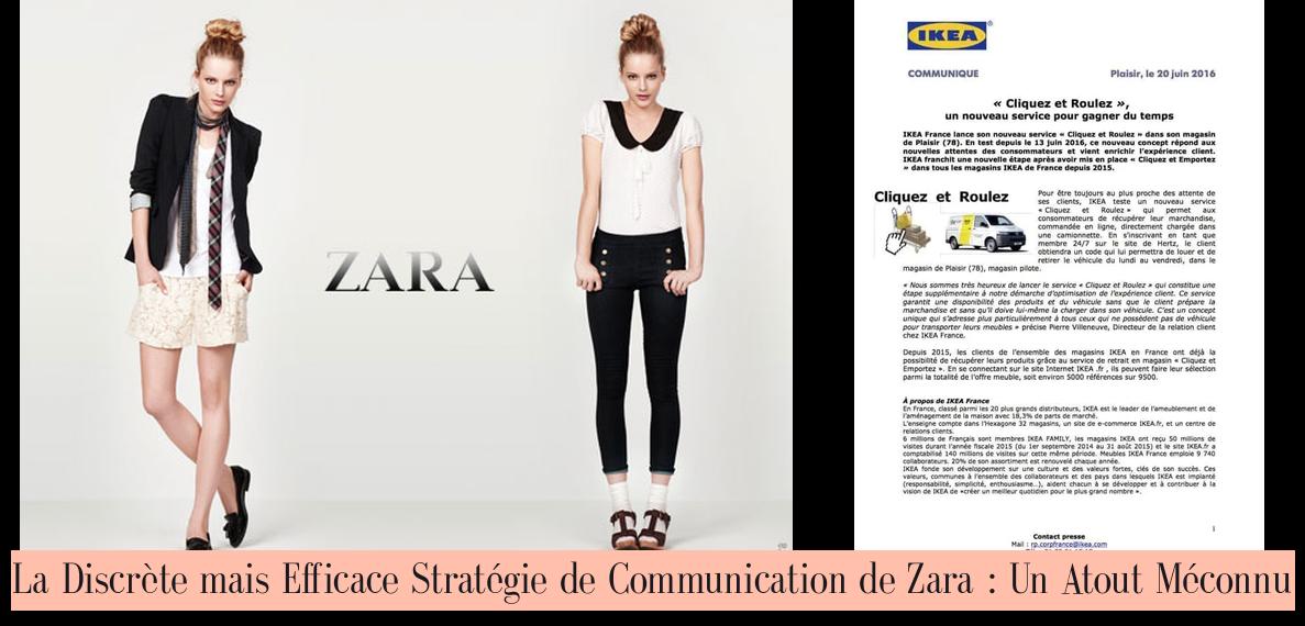 La Discrète mais Efficace Stratégie de Communication de Zara : Un Atout ...