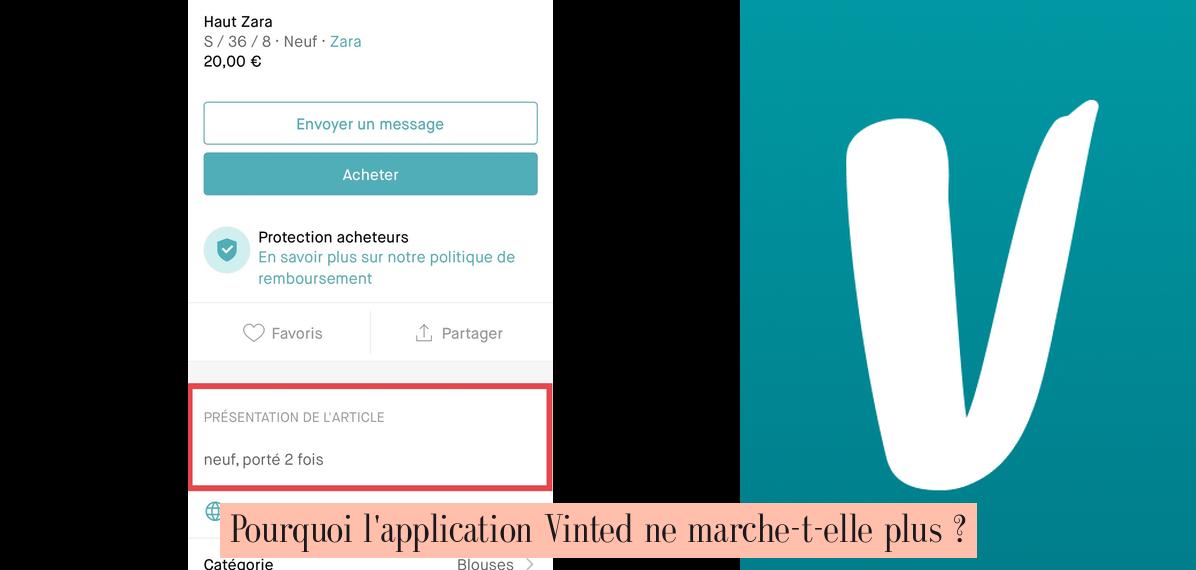 Pourquoi l'application Vinted ne marche-t-elle plus ? – ModeHot.com: Votre source ultime pour l ...